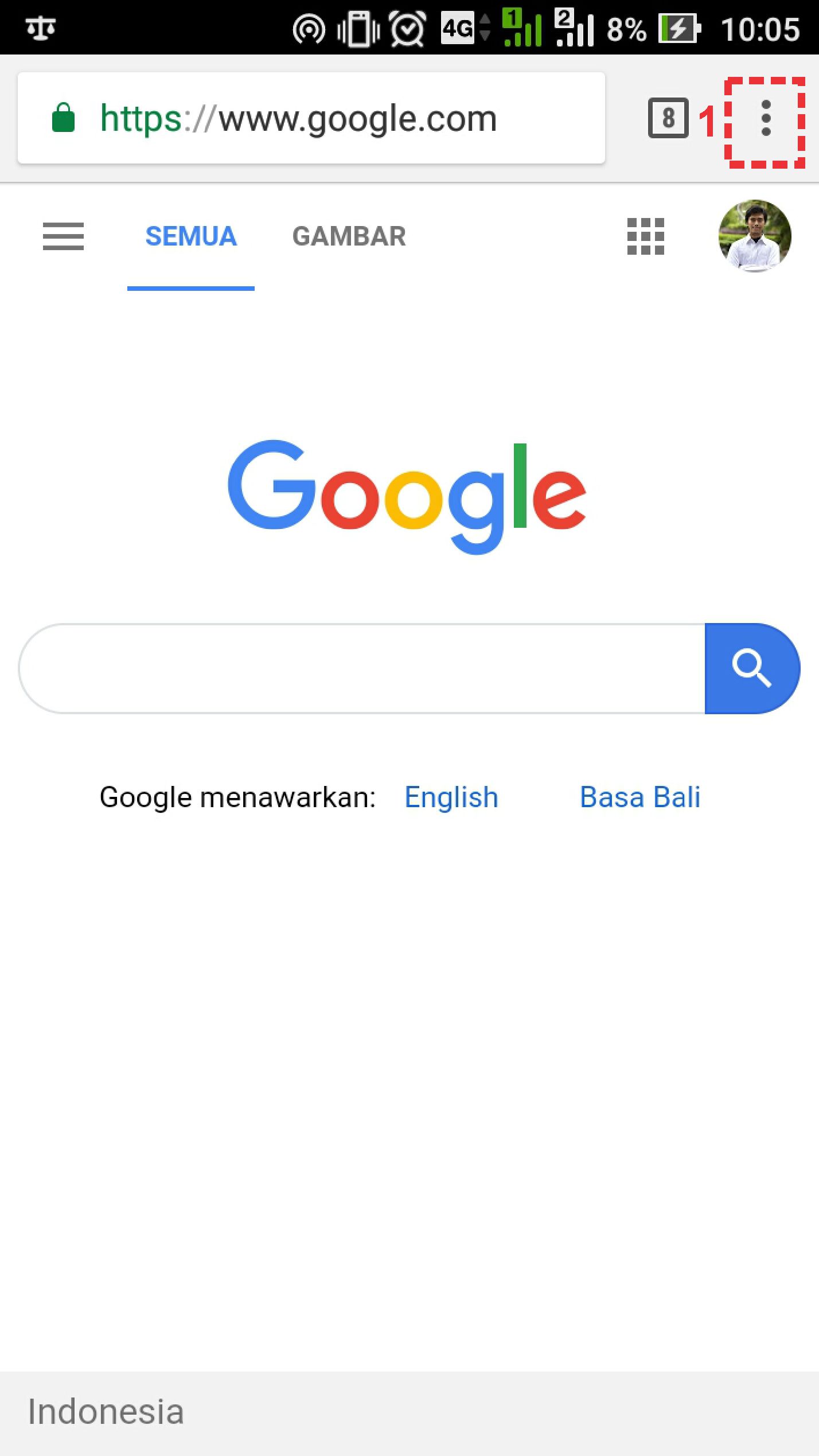 Cara Mengubah Tampilan Website Versi Desktop di Android - Inwepo
