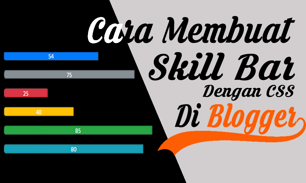 Cara Membuat Skill Bar Keren dengan CSS di Blogger - Inwepo