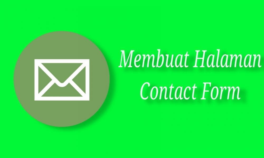 Cara Membuat Halaman Contact Form di Blogger - Inwepo